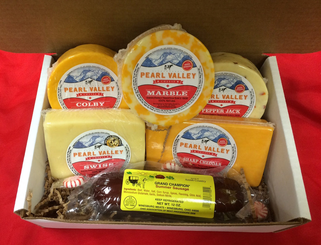 Variety Cheese Gift Boxes | Pearl Valley Cheese in Ohio