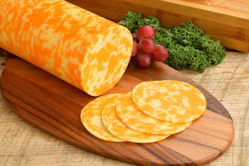 Colby Cheese 50 50 Cheese Colby Jack 5lbs. Gile Cheese Factory