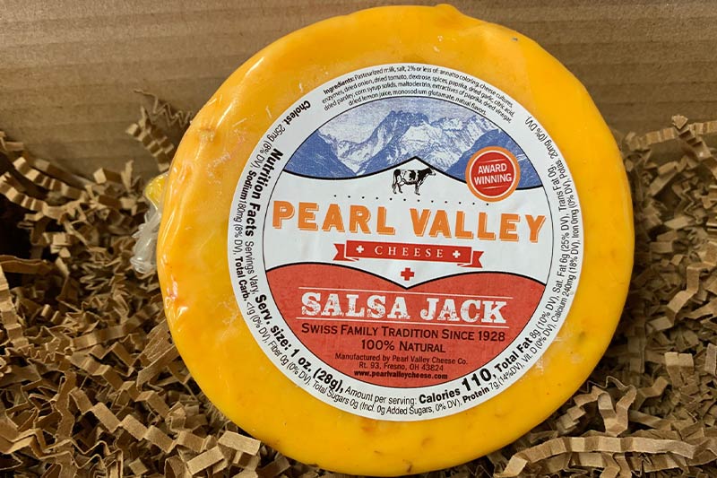 Salsa Jack Cheese | Pearl Valley Cheese in Fresno Ohio